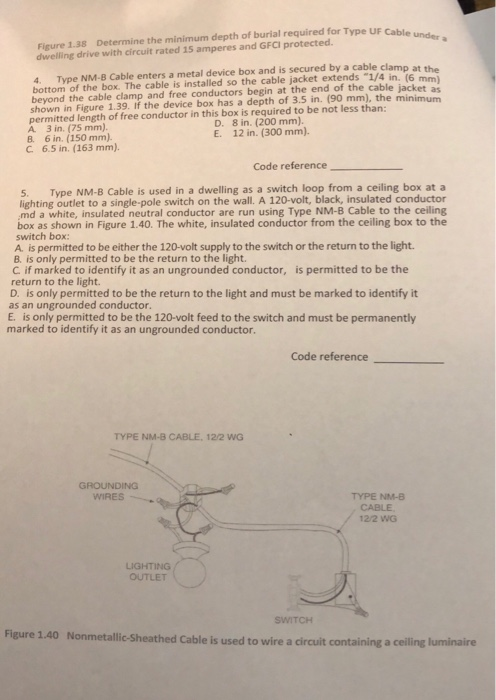 Solved Applied Electricity NEC worksheet t hree Copper | Chegg.com