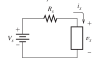 Solved R W + + Use graphical load-line techniques to solve | Chegg.com