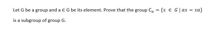 Solved Question about subgroup in a picture | Chegg.com