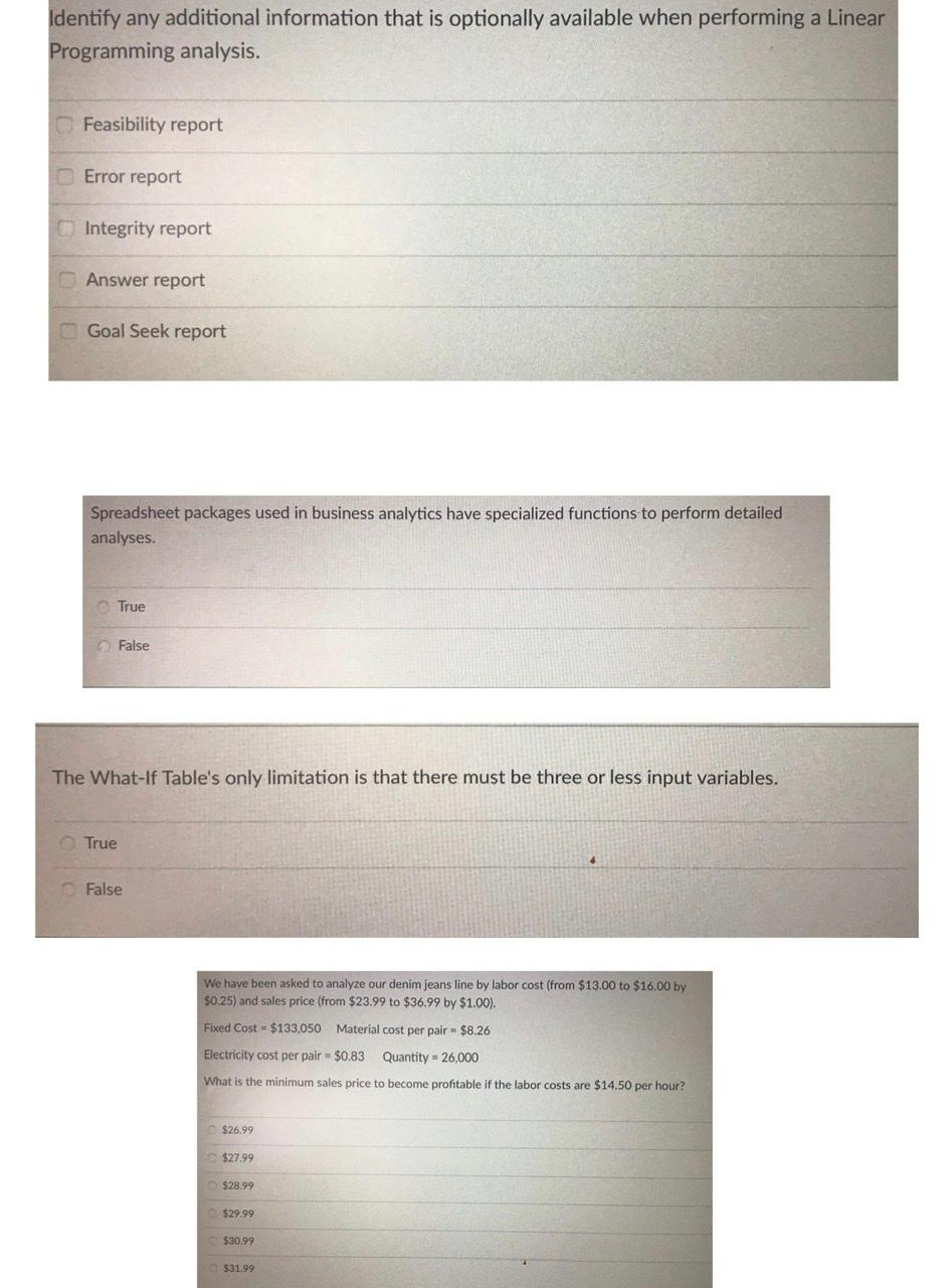 Solved Identify any additional information that is | Chegg.com