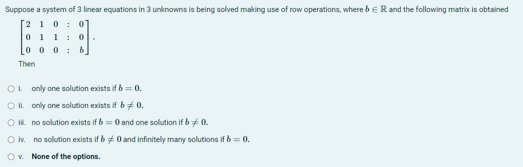 Solved Suppose a system of 3 linear equations in 3 unknowns | Chegg.com