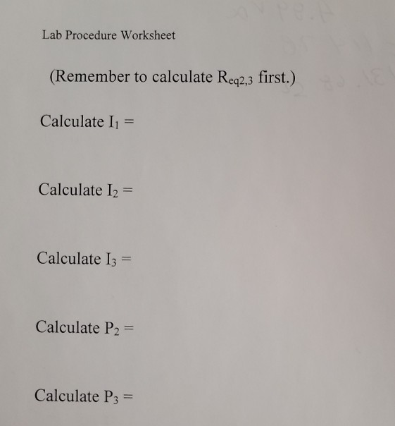 Solved Task 5: Series-Parallel Circuit Req 1-2-3 (measured) | Chegg.com