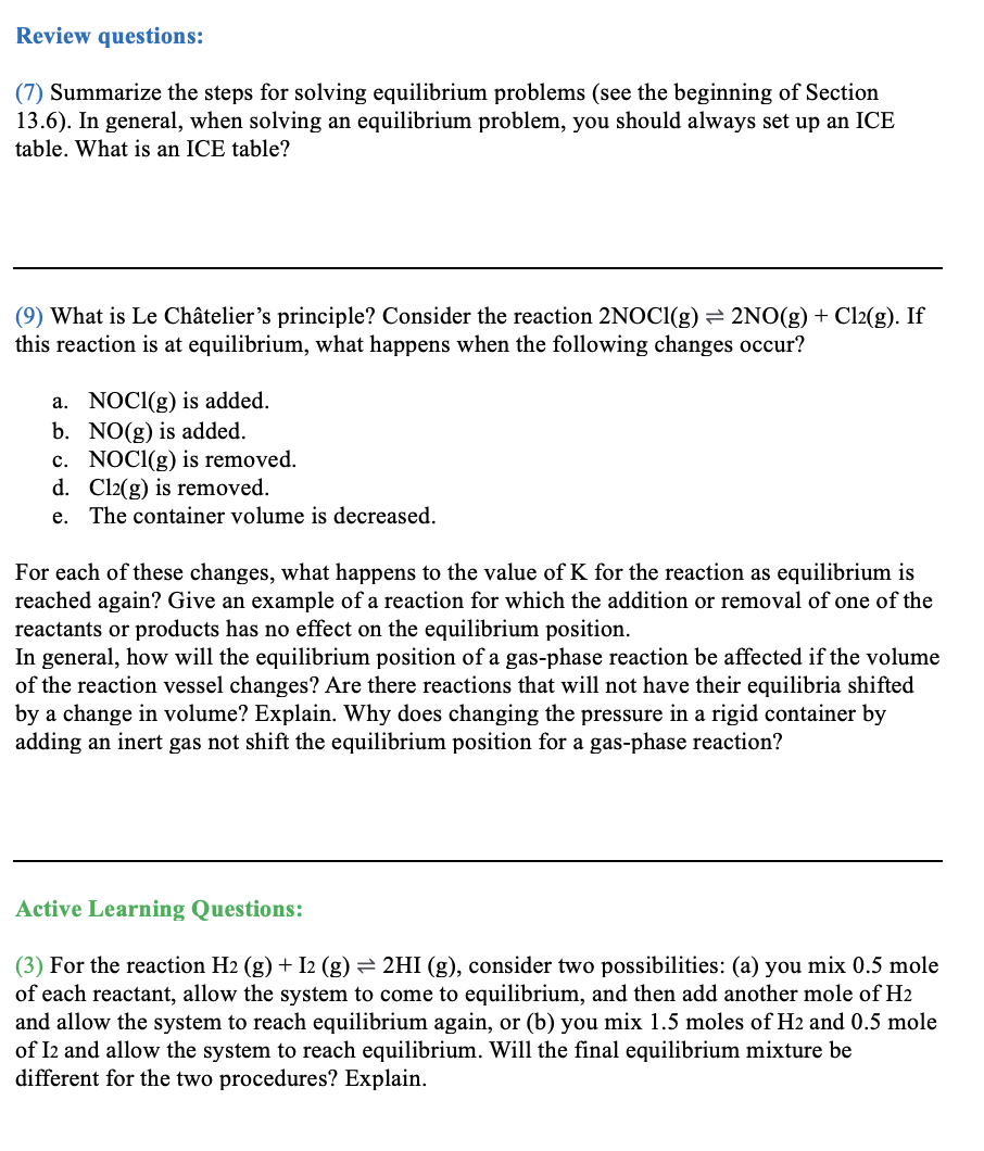 Solved (7) Consider the following statements: "Consider the | Chegg.com
