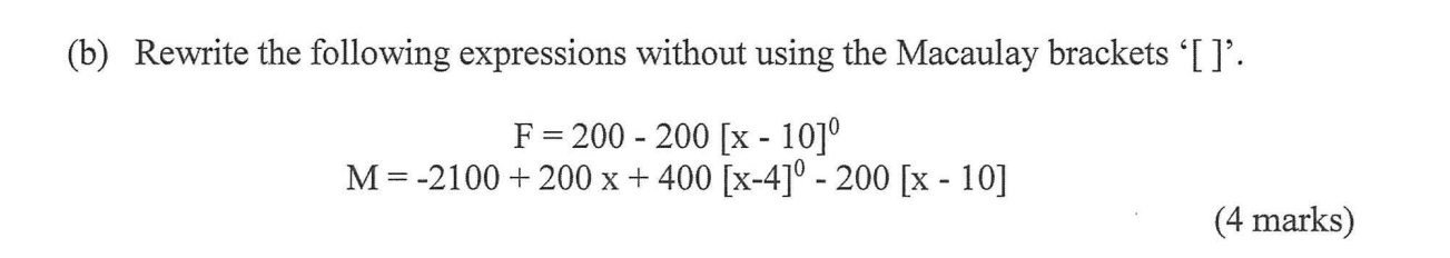 Solved b) Rewrite the following expressions without using | Chegg.com