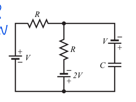 The circuit shown below has been connected for a very | Chegg.com