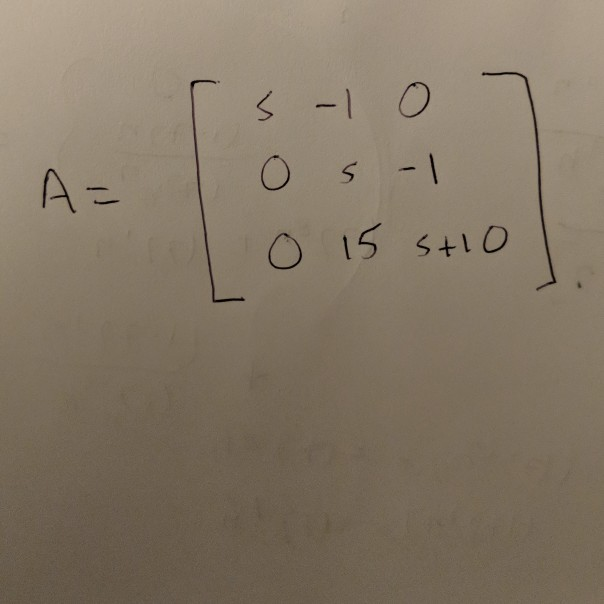 Solved find inverse of this matrix using gauss Jordan | Chegg.com