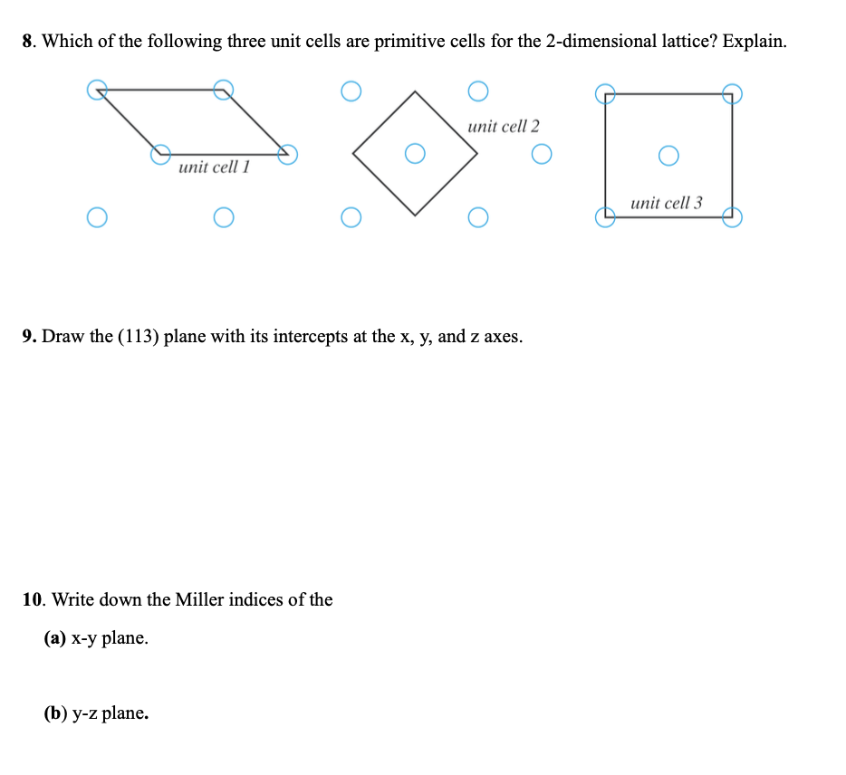 Solved Label the following planes using the correct notation | Chegg.com