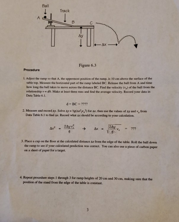 Experiment 4: Projectile Motion Introduction There | Chegg.com