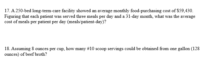 Solved c. FTE (stands for...): FTE stands for full time | Chegg.com