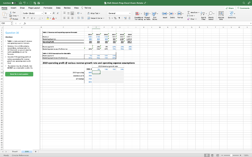 Need help figuring out and excel function that will | Chegg.com