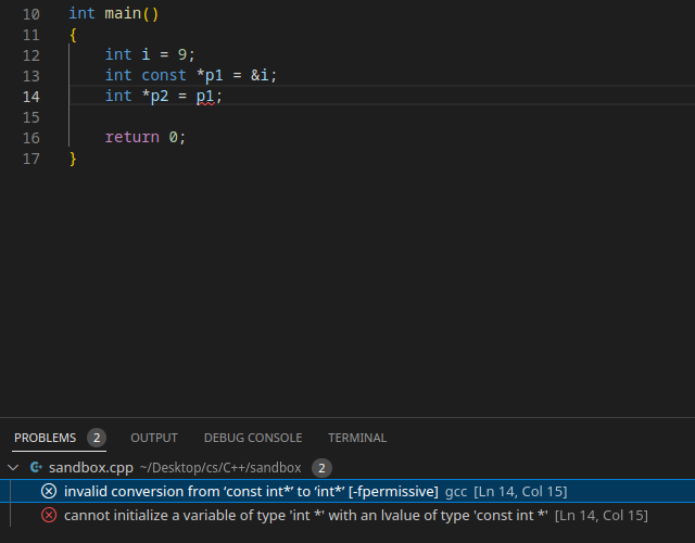Solved Why is the following code legalBut this other code | Chegg.com