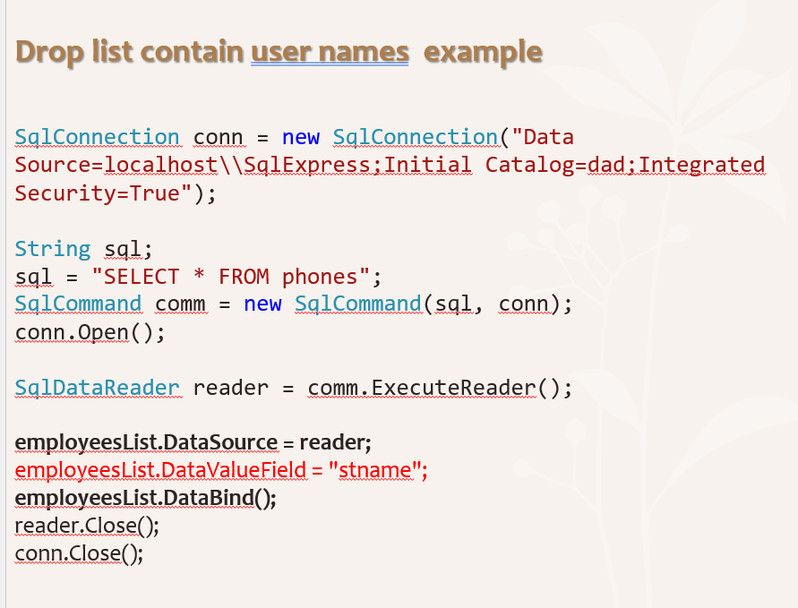 Find the complement of the code using asp.net - | Chegg.com