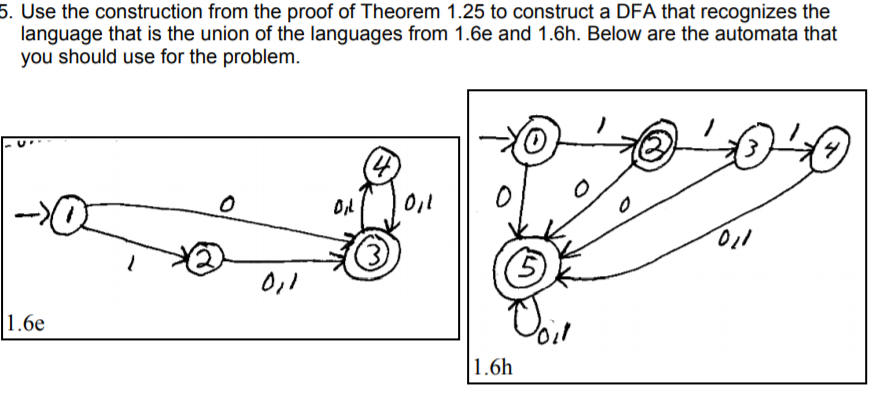 Solved Theorem 1.25 - The class of regular languages is | Chegg.com