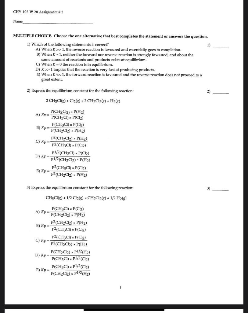 Solved MULTIPLE CHOICE. Choose the one alternative that best | Chegg.com