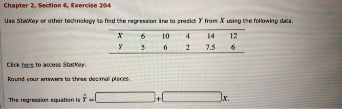 Solved Chapter 2 Section 6 Exercise 204 Use Statkey Or 7655