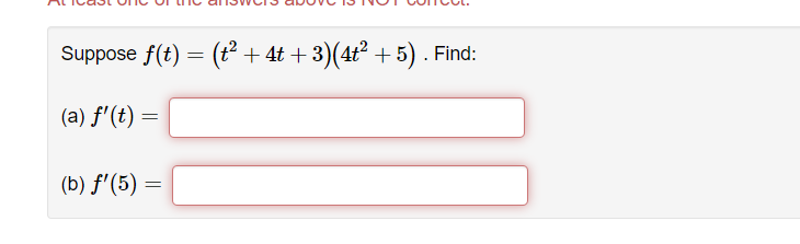 Solved Suppose f(x)=2sinx+6cosx4sinx. Find: (a) f′(x)= (b) | Chegg.com