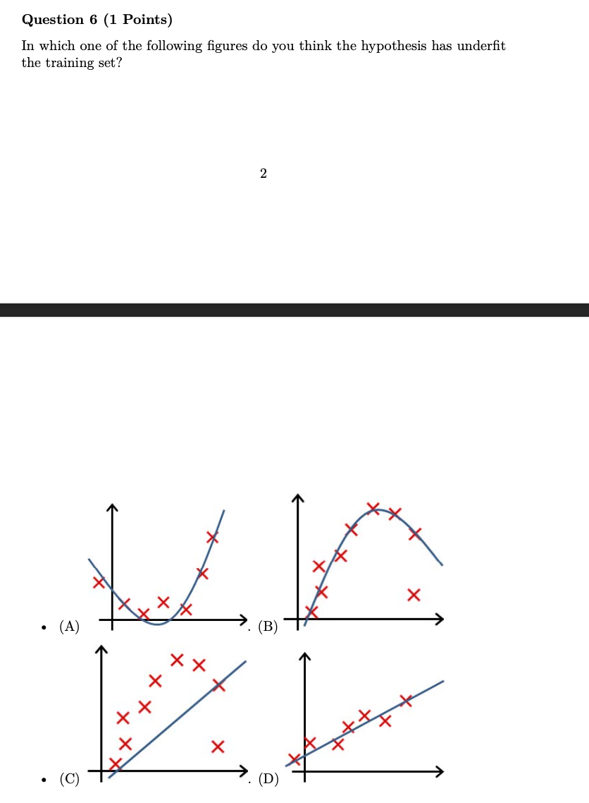Solved Question 6 (1 Points) In which one of the following | Chegg.com