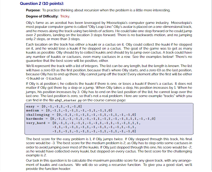 Solved a Question 2 (10 points): Purpose: To practice | Chegg.com