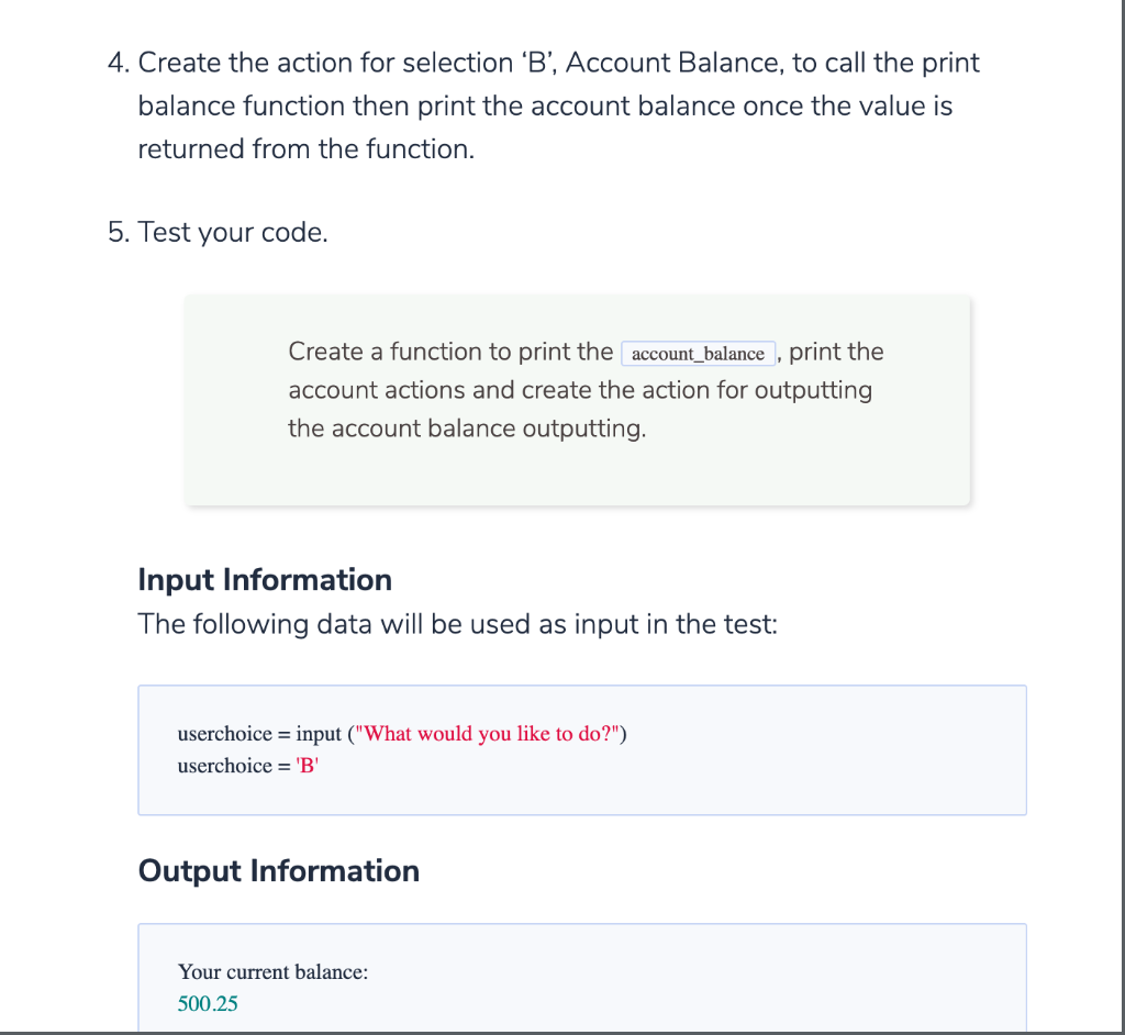 Solved Python Scripting: 5-2 Final Project Script Three | Chegg.com