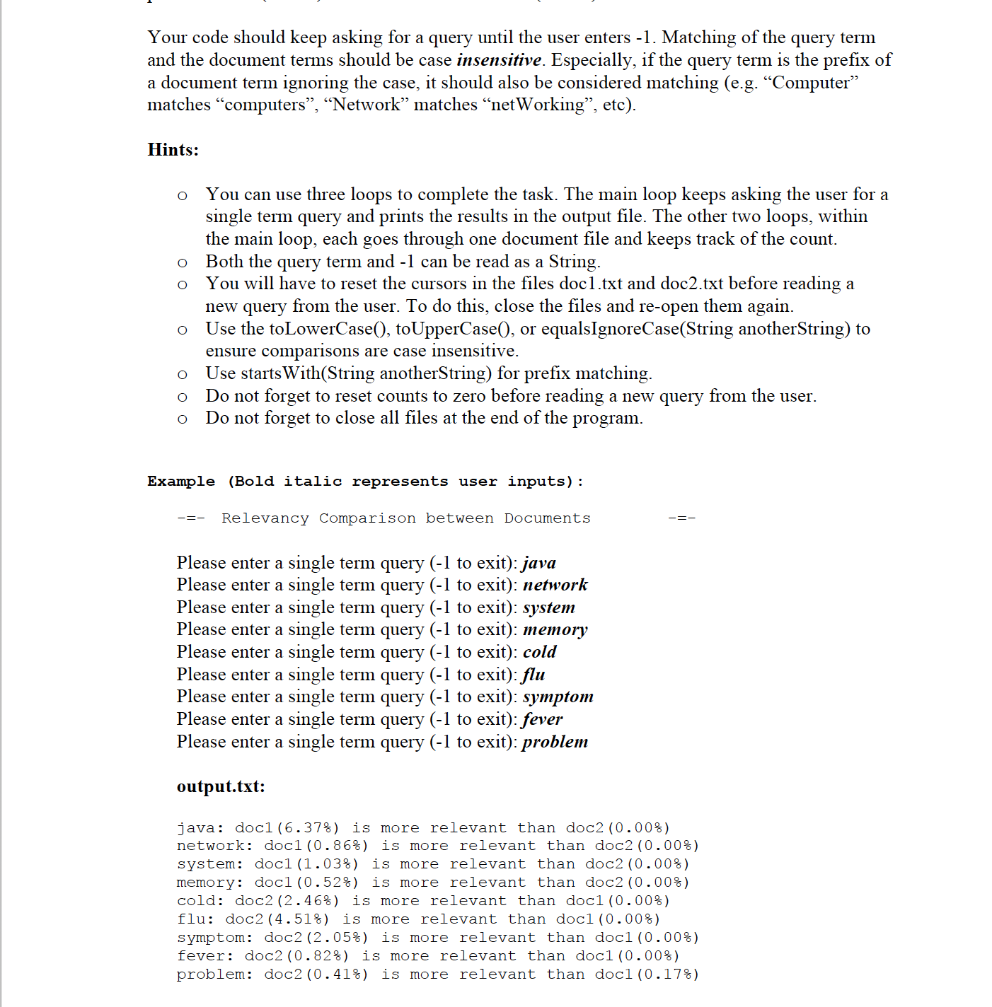 Solved 1. Introduction - Write a complete running program | Chegg.com Solved 1. Introduction - Write a complete running program | Chegg.com