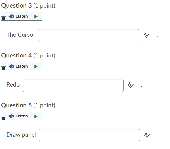 Solved The AutoCAD Interface | Part 1, Questions 1-24 - The | Chegg.com