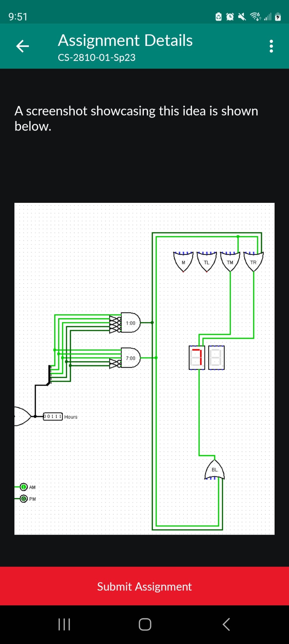 Open your clock circuit and add two 7-Segment | Chegg.com