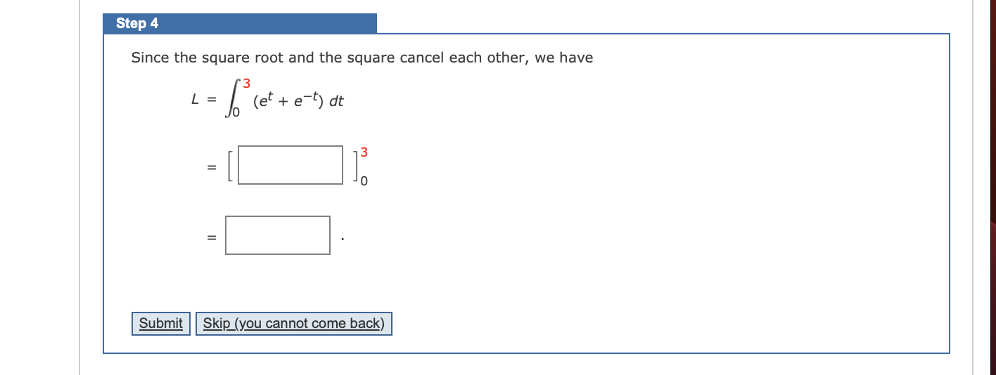 Solved Since the square root and the square cancel each | Chegg.com