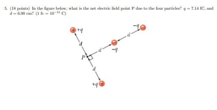 Solved 5. (18 points) In the figure below, what is the net | Chegg.com