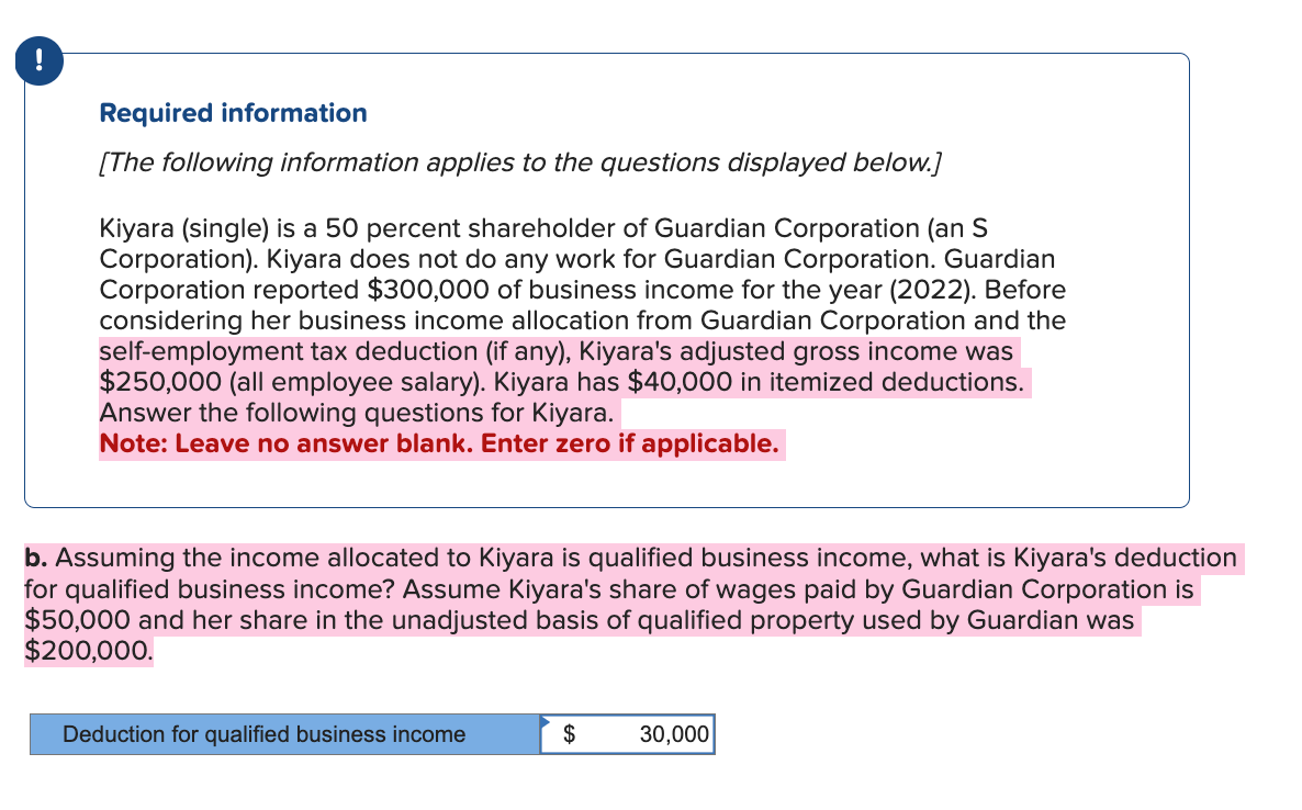 Solved Required information [The following information | Chegg.com