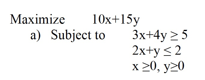 Solved Find the vertices of feasible region and optimal | Chegg.com