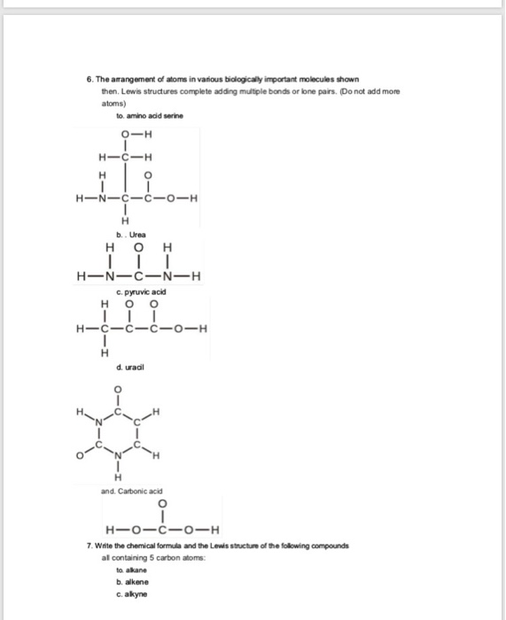 Pyruvic Acid Lewis Structure