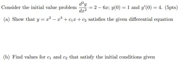 Solved day Consider the initial value problem = 2 - 6r; y(0) | Chegg.com