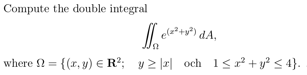 Solved Regarding multivariable calculus:Compute the double | Chegg.com Solved Regarding multivariable calculus:Compute the double | Chegg.com
