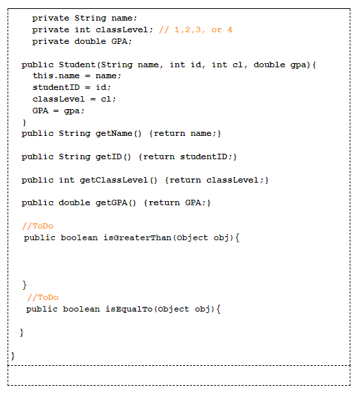 Solved Lab 9 Abstract Classes And Interfaces Due Date Chegg