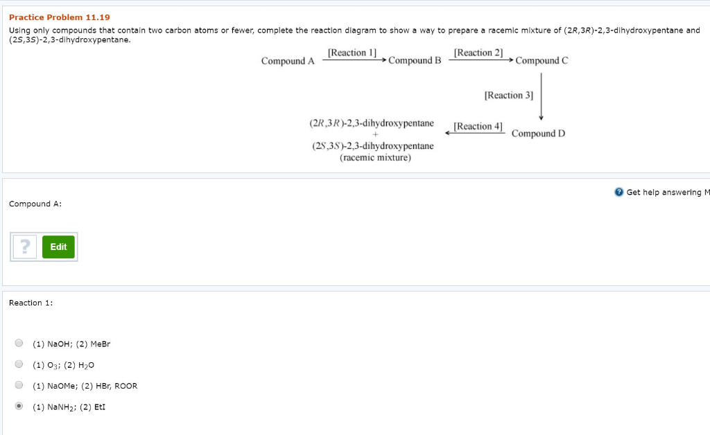 Solved Practice Problem 11.19 Using only compounds that | Chegg.com Solved Practice Problem 11.19 Using only compounds that | Chegg.com