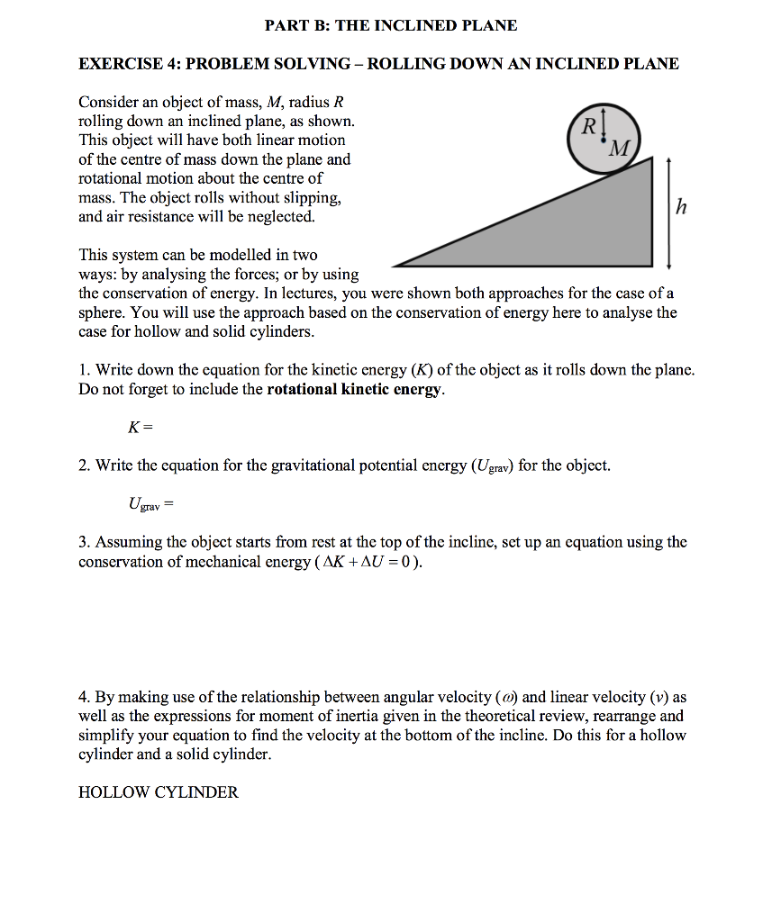 Inclined Plane Questions
