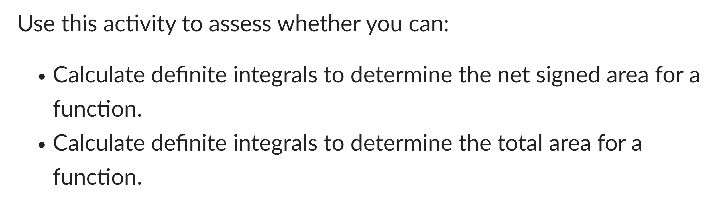 Solved Use this activity to assess whether you can: - | Chegg.com