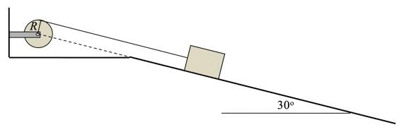 Solved In the system of the figure, the inclined plane 30° | Chegg.com