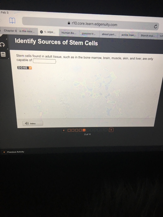 Solved Feb 3 r10.core.learn.edgenuity.com Chapter 8 is the | Chegg.com