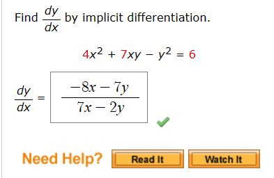Solved Find dydx ﻿by implicit | Chegg.com