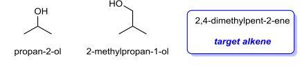 Solved Suggest a synthesis for 2,4-dimethylpent-2-ene by | Chegg.com