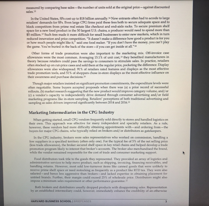 Solved JOHN A. QUELCH AMY HANDLIN Sagacity Tea: What | Chegg.com