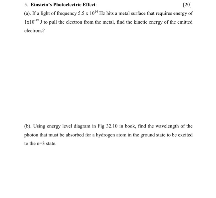 Solved Theory of Relativity, Fundamentals of Atomic Physics | Chegg.com