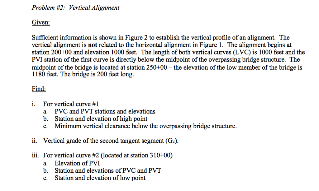 Problem #2: Vertical Alignment Given: Sufficient | Chegg.com