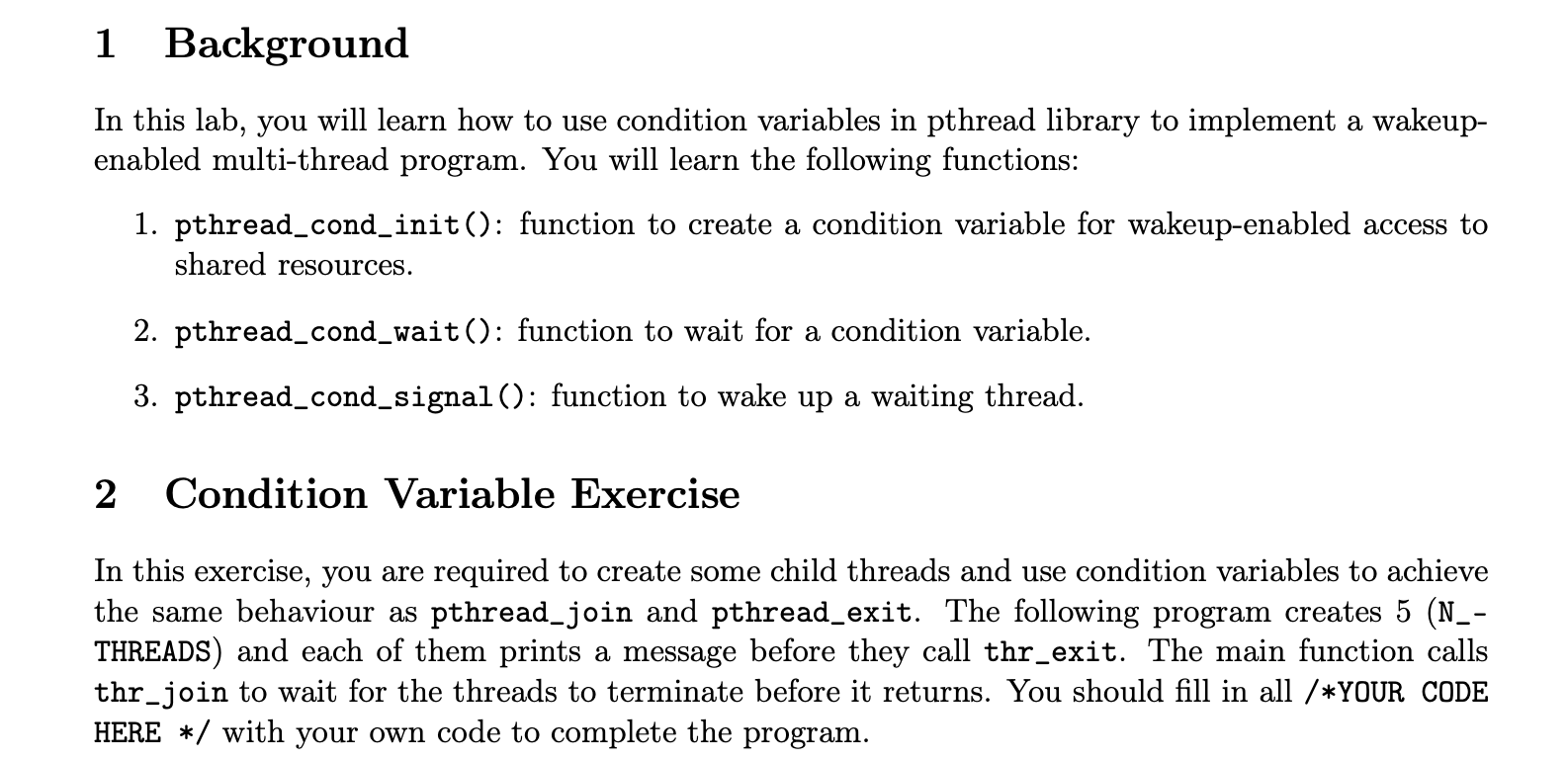 Solved 1 Background In this lab, you will learn how to use | Chegg.com