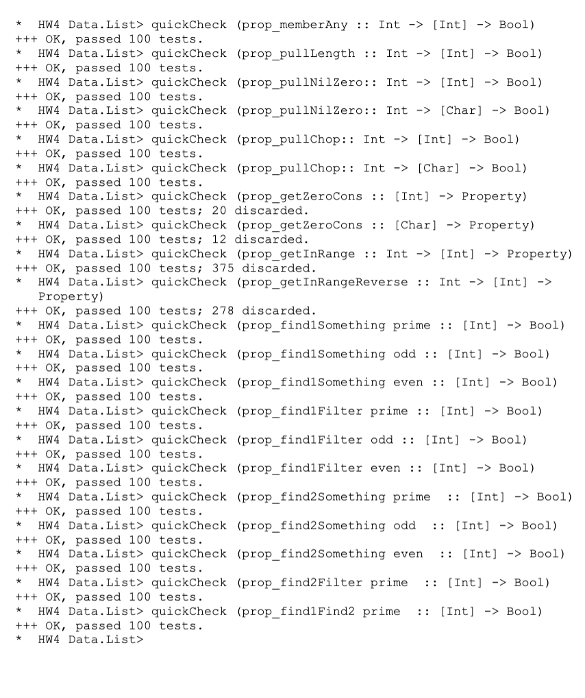 Solved Write Haskell Functions Of The Following Types And 2047