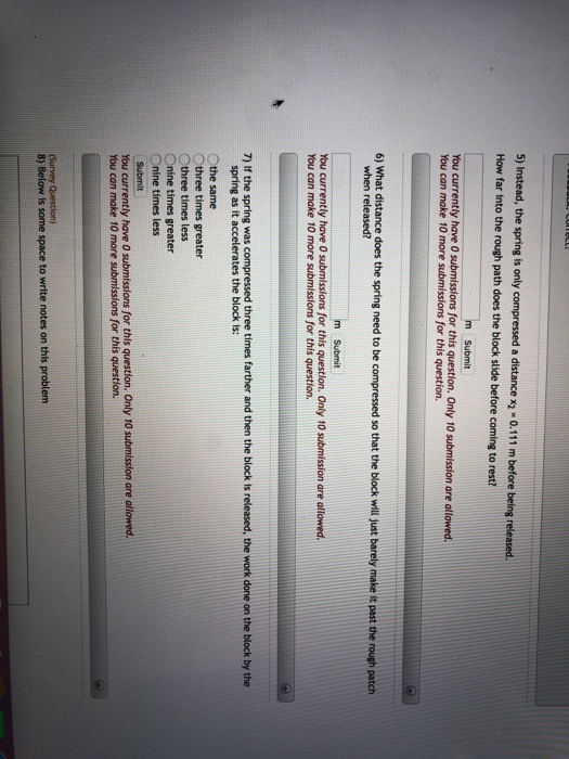 Solved Block Sliding A block with mass m 12 kg rests on a | Chegg.com