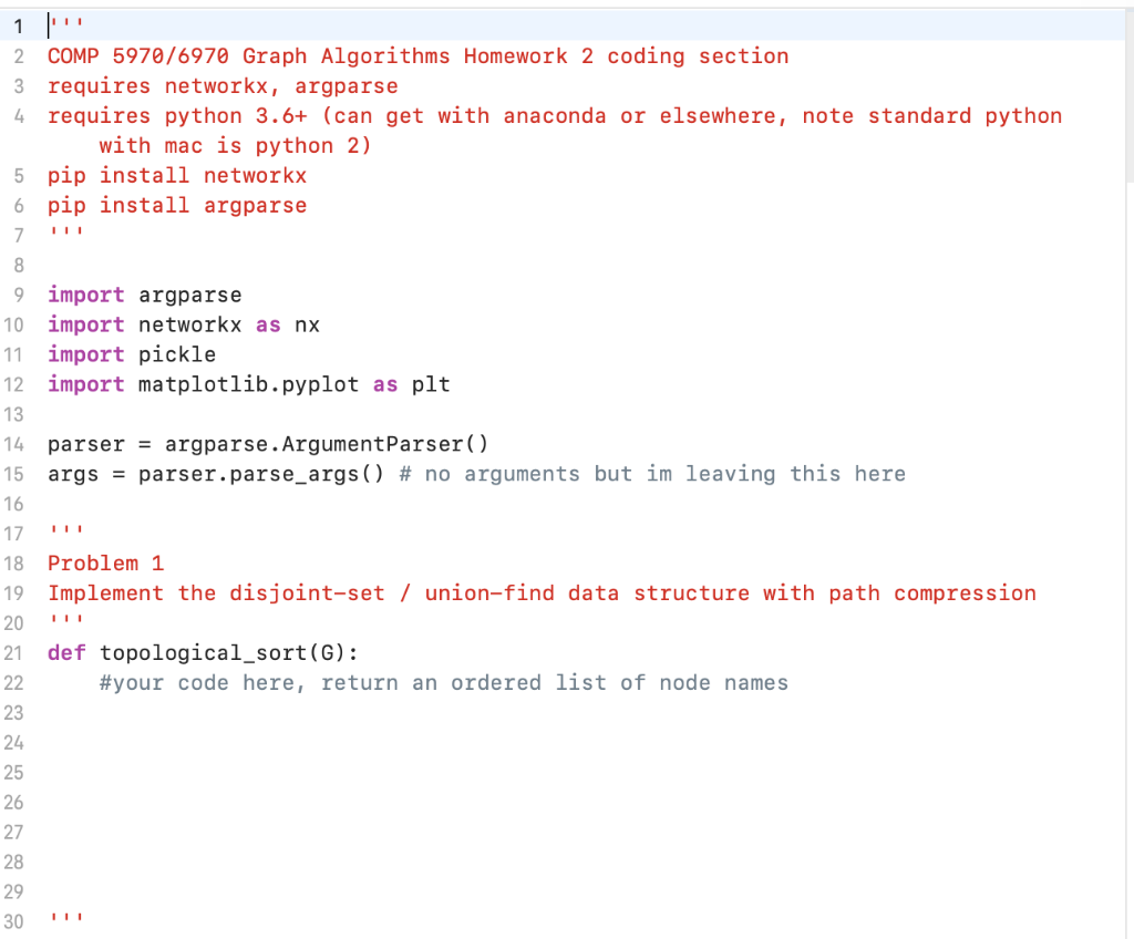 Solved CS 5970/6970: Graph Algorithms September 2, 2022 | Chegg.com Solved CS 5970/6970: Graph Algorithms September 2, 2022 | Chegg.com