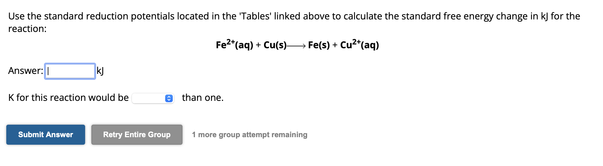Solved Use the standard reduction potentials located in the | Chegg.com