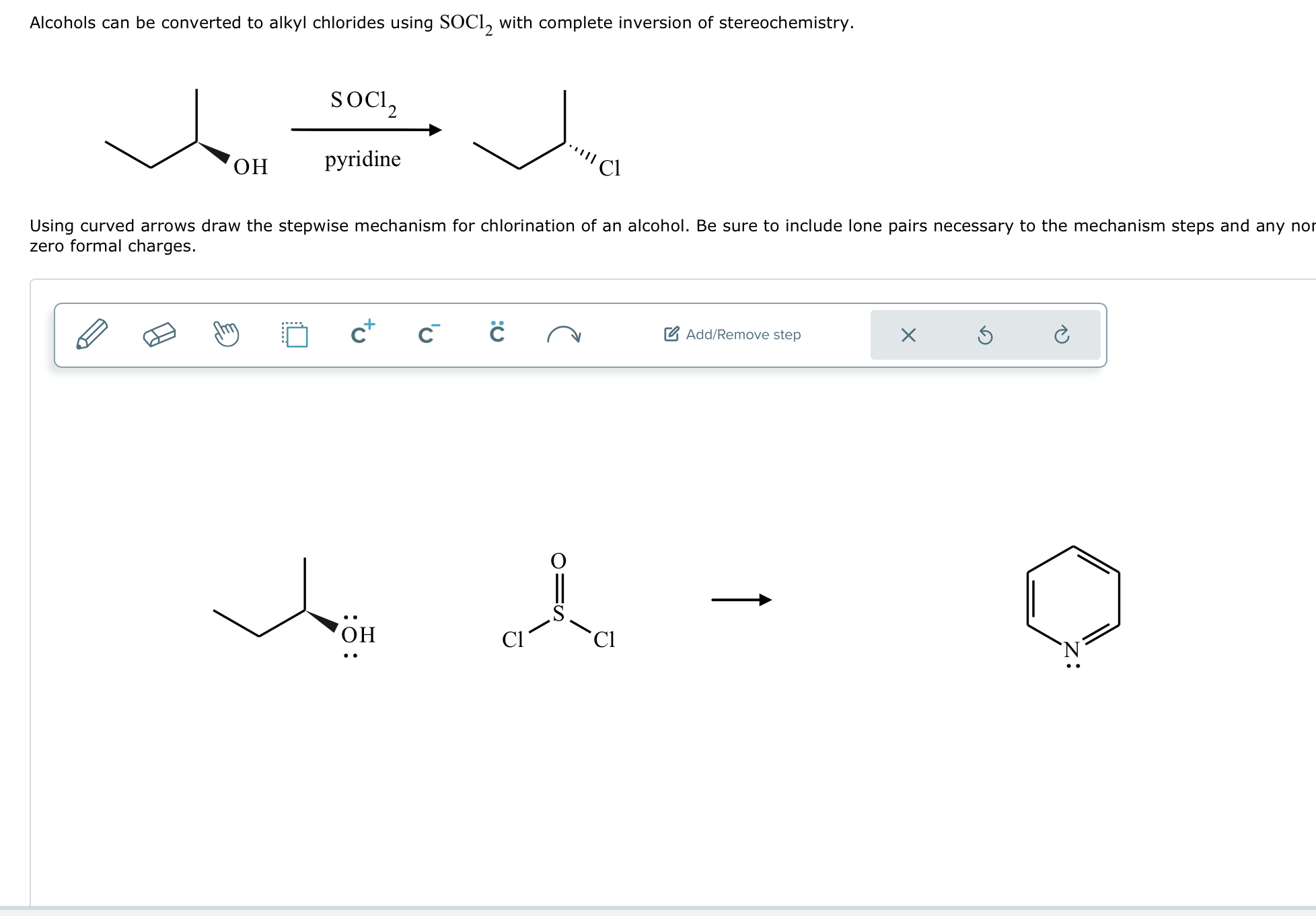 Solved Alcohols can be converted to alkyl chlorides using | Chegg.com
